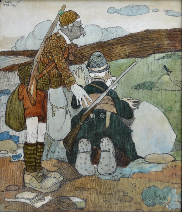 Stephen Baghot de la Bere - The Sportsmen - Early 20th Century British ...