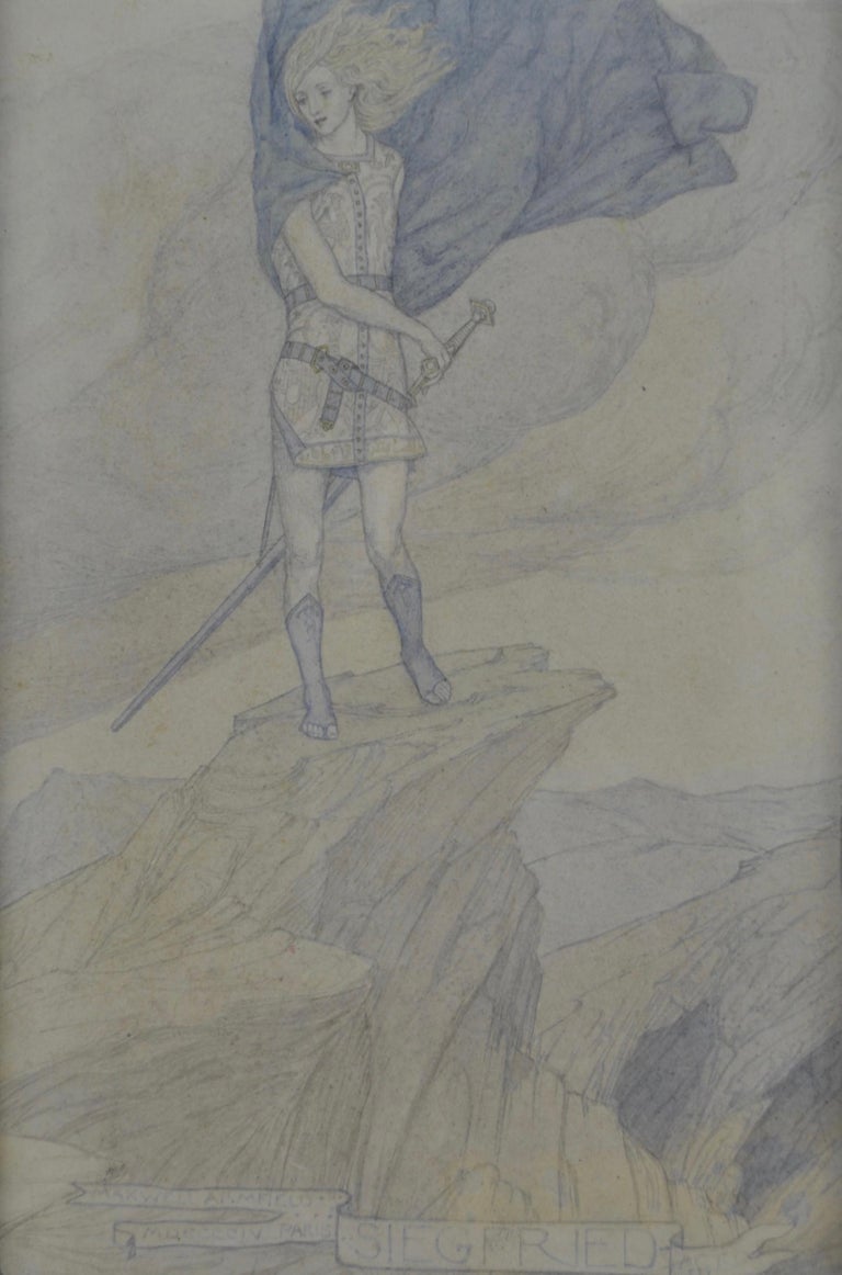 Maxwell Armfield, RWS - Siegfried For Sale at 1stDibs