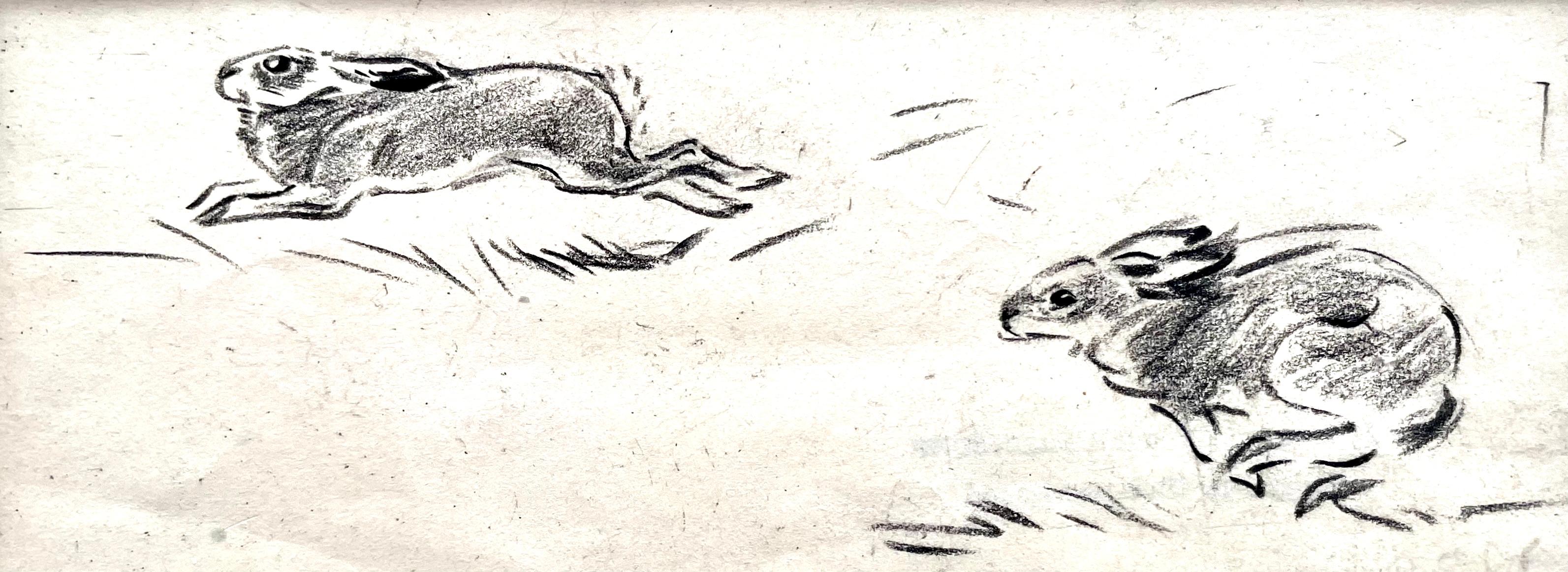 Eileen Soper - Eileen Soper - 20th Century British Drawing of Running ...