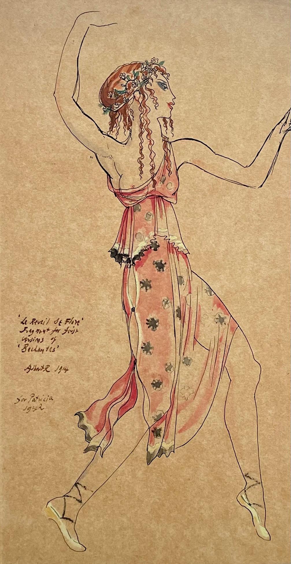 Albert Rutherston, RWS - Albert Rutherston - 1914 Ballet Costume Design ...
