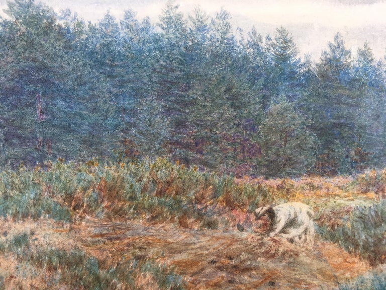 George Price Boyce - A Surrey Common - Pre-Raphaelite landscape ...