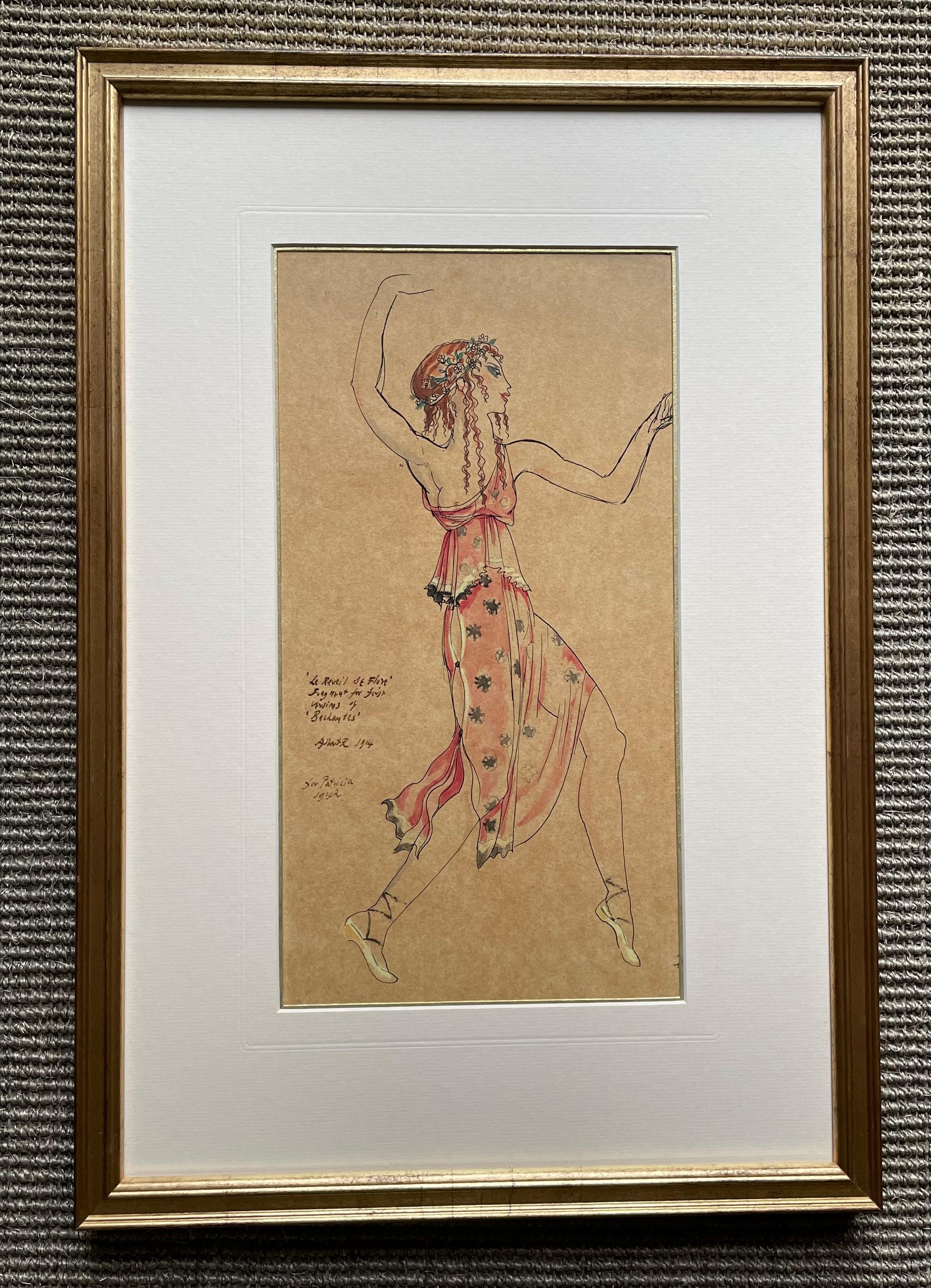 Albert Rutherston, RWS - Albert Rutherston - 1914 Ballet Costume Design ...