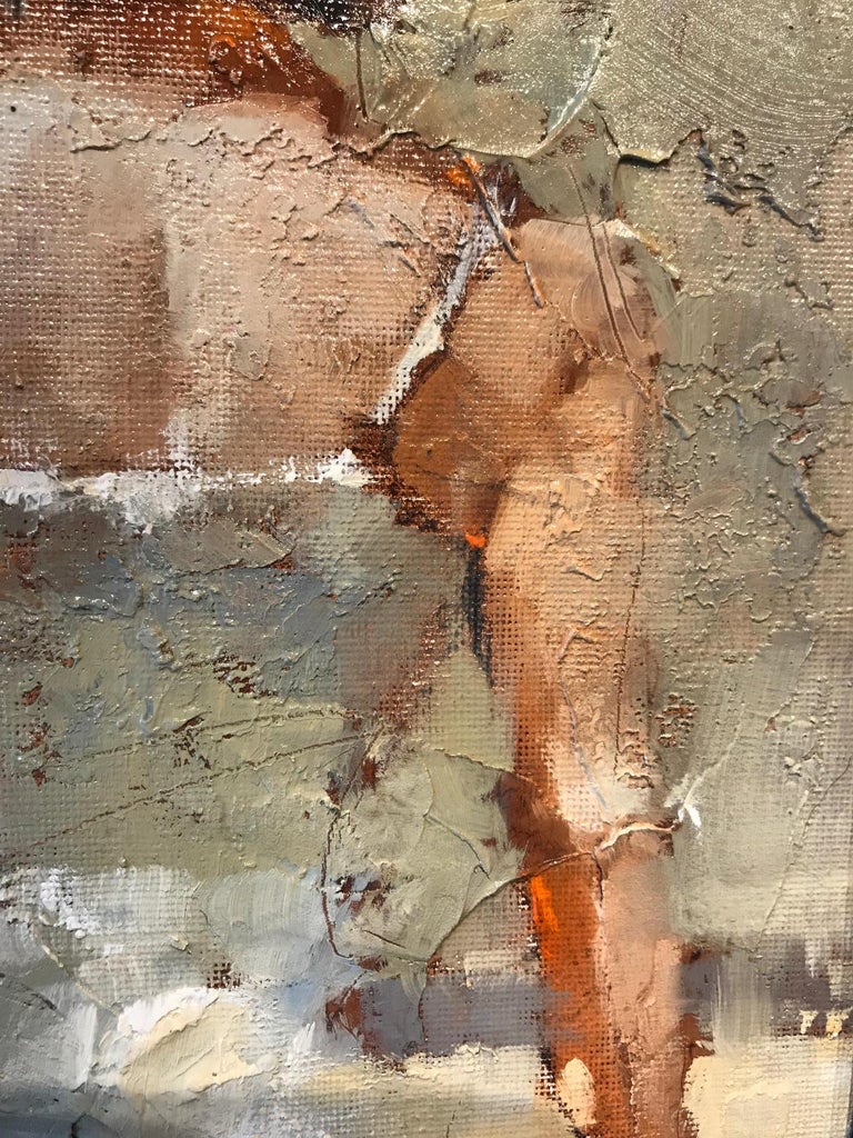 Andre Kohn - Andre Kohn. "The Day Off. Series #23". Figurative Impressionist Oil on canvas. at ...