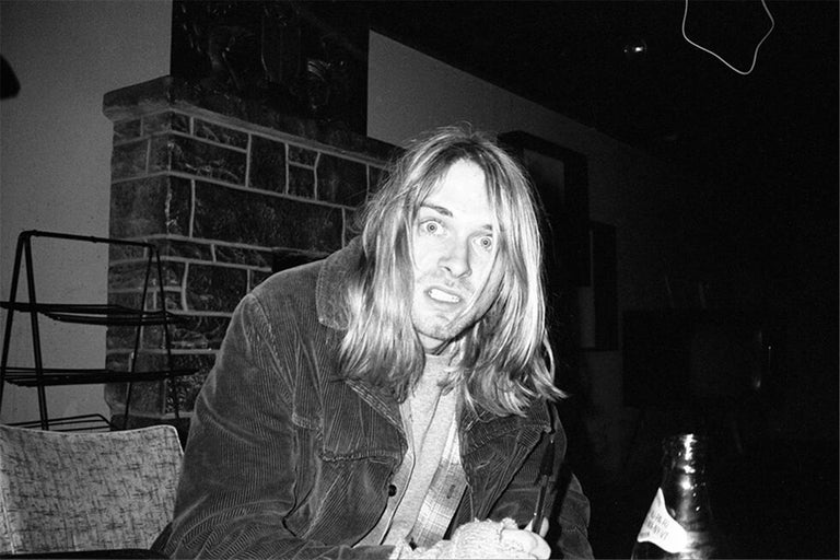 JJ Gonson - Kurt Cobain, Nirvana, Cambridge, MA, 1990 For Sale at 1stDibs