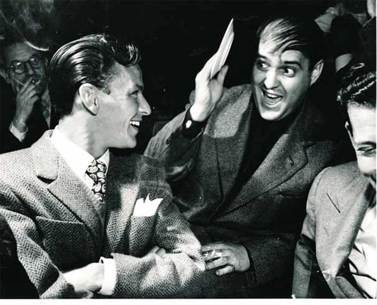Peter Martin - Frank Sinatra with Zero Mostel, 1943 For Sale at 1stDibs