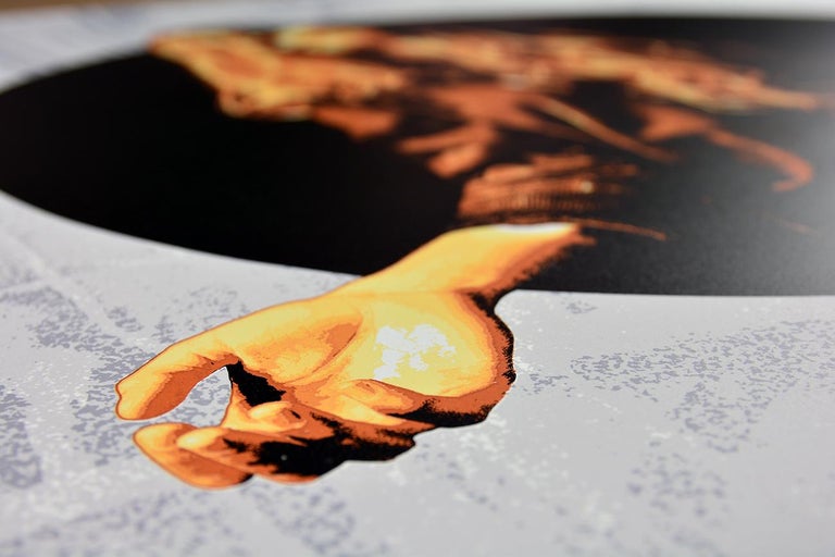 Snik - SNIK: Fading Glow (Washed). Limited edition screen print. Street ...