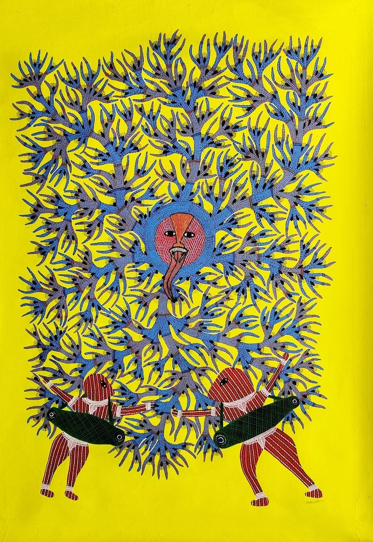 Ram Singh Urveti - Gram Devi - Ram Singh Urveti, 21st Century, Indian ...