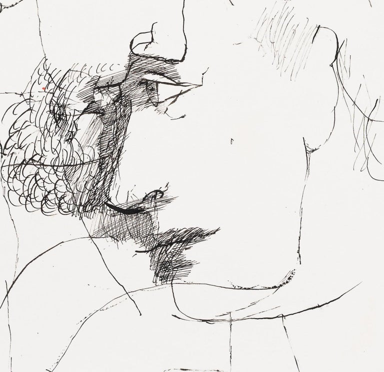 Lajos Szalay - Moderate caress - Lajos Szalay, 20th Century, Figurative ...