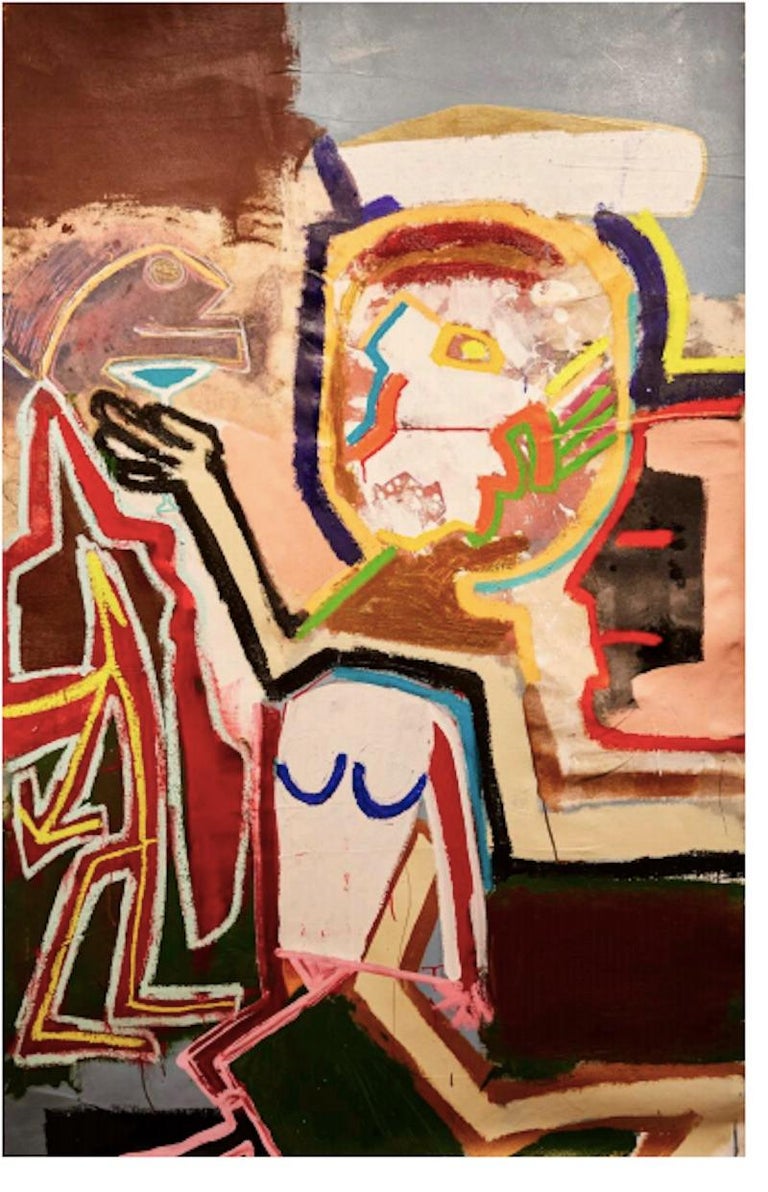 Danny Minnick - Danny Minnick, Doris Day, Mixed Media on Canvas For ...