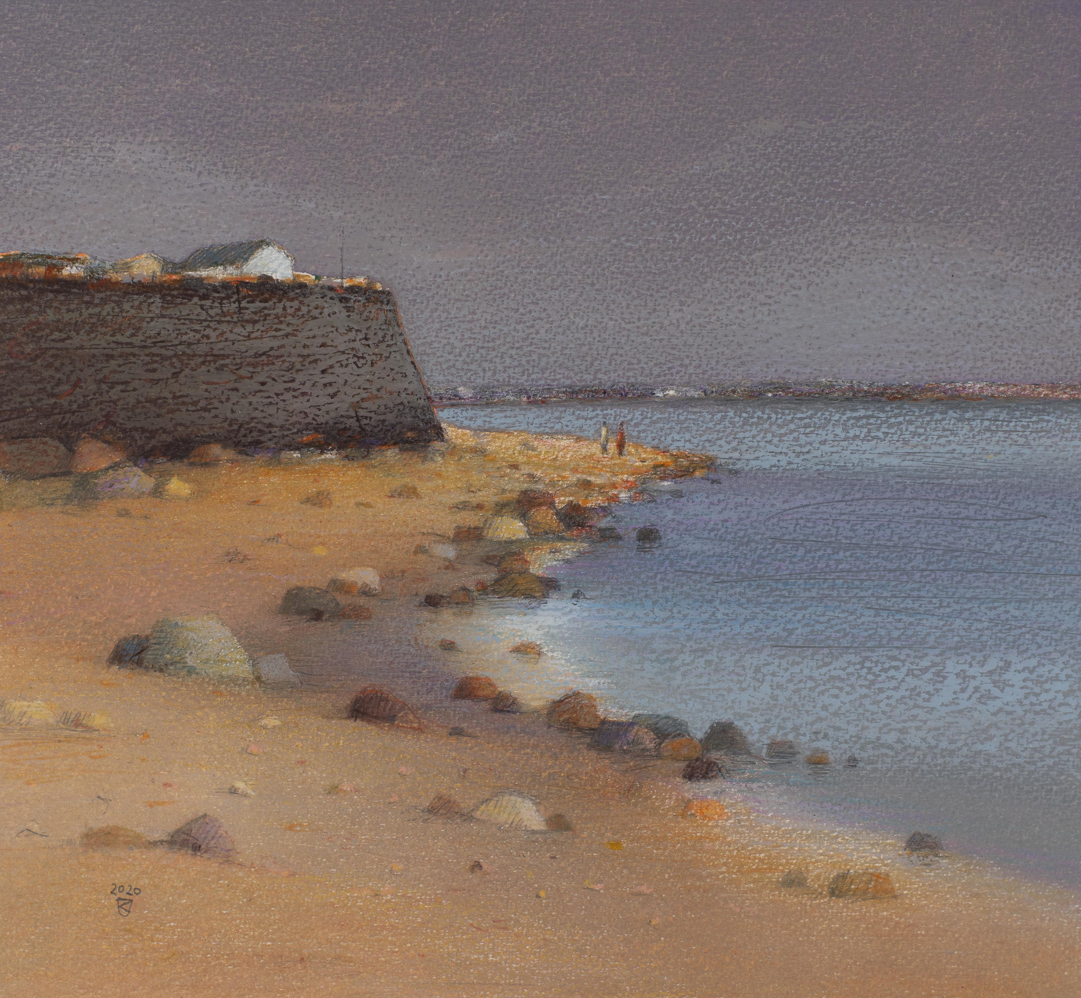 Janusz Kokot - BEFORE THE STORM - Contemporary Nature Oil Pastel ...