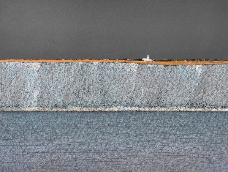 Janusz Kokot - Lighthouse - Contemporary Atmospheric Landscape Oil ...