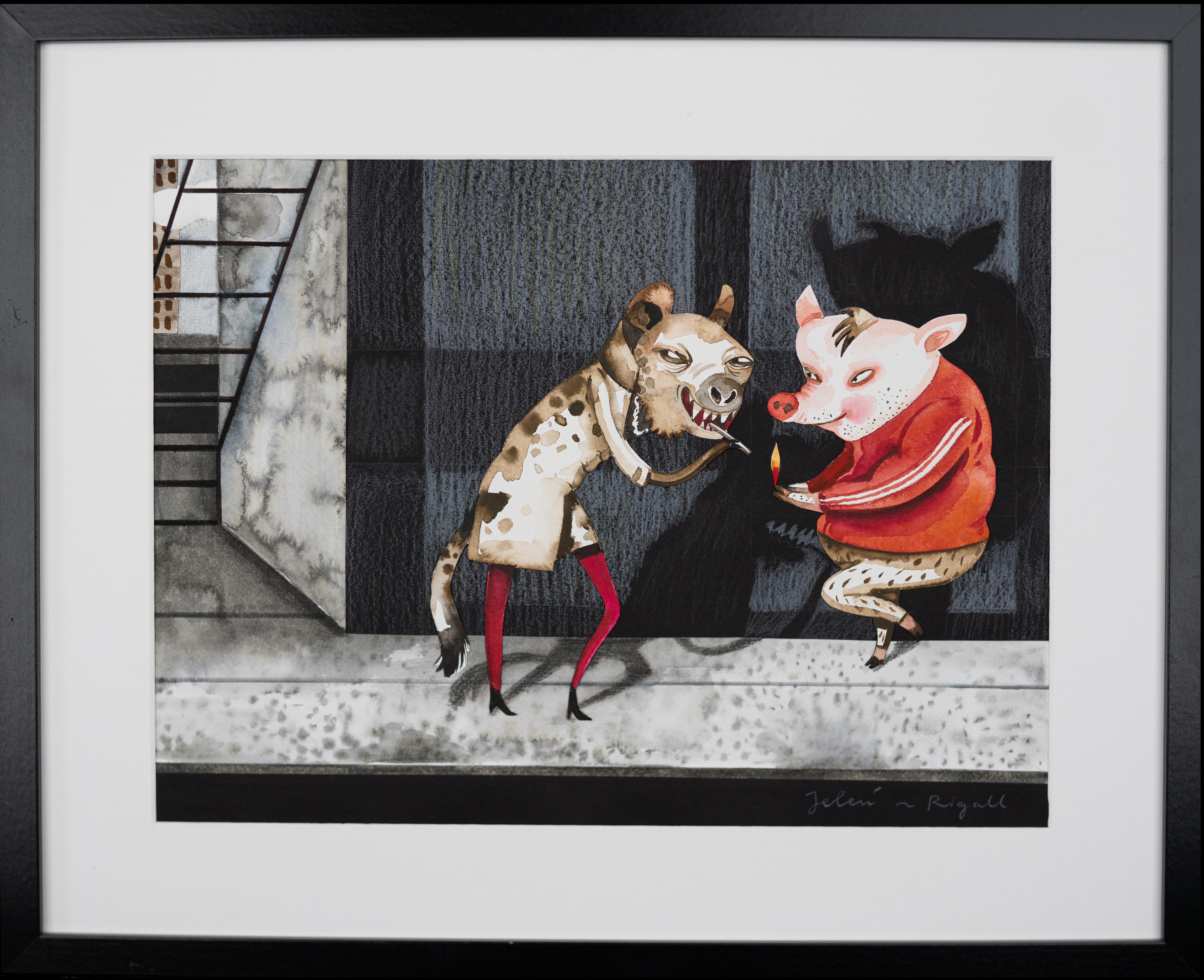 Dan Goad - Brown Pelicans at 1stDibs | dan goad, d goad artist, dan ...