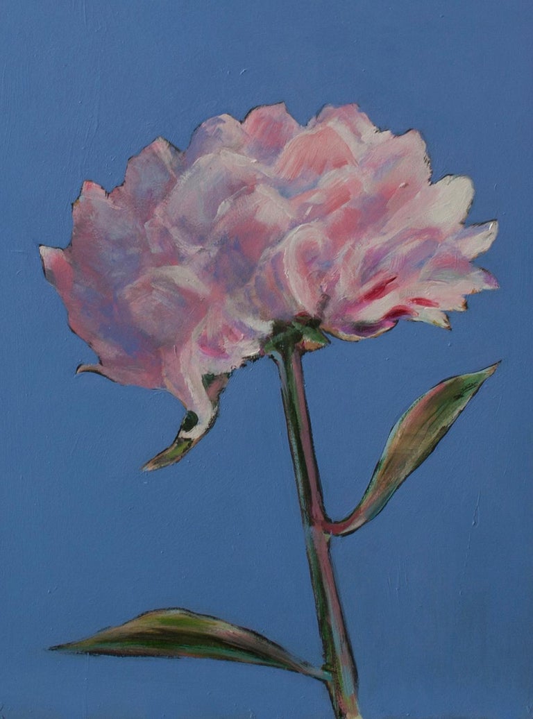 Patrice Lombardi - Collection of Peonies Triptych - still life oil ...