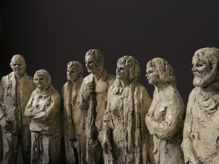 Frank Girard - "The Day Will Come ", Eleven Humans Standing in a Semi ...