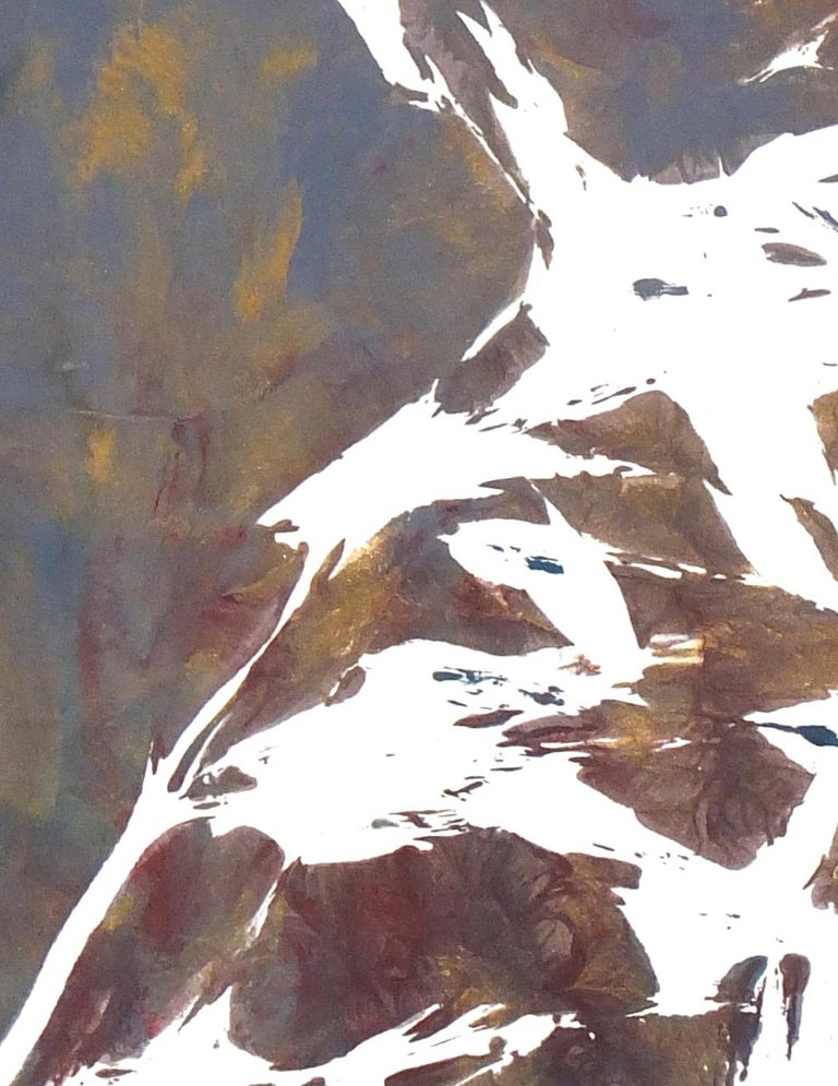 Spe - English Abstract Painting - Modern Grass For Sale at 1stDibs ...