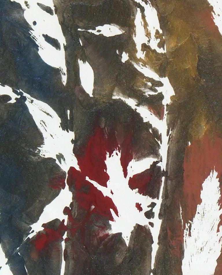 Spe - English Abstract Painting - Modern Grass For Sale at 1stDibs ...