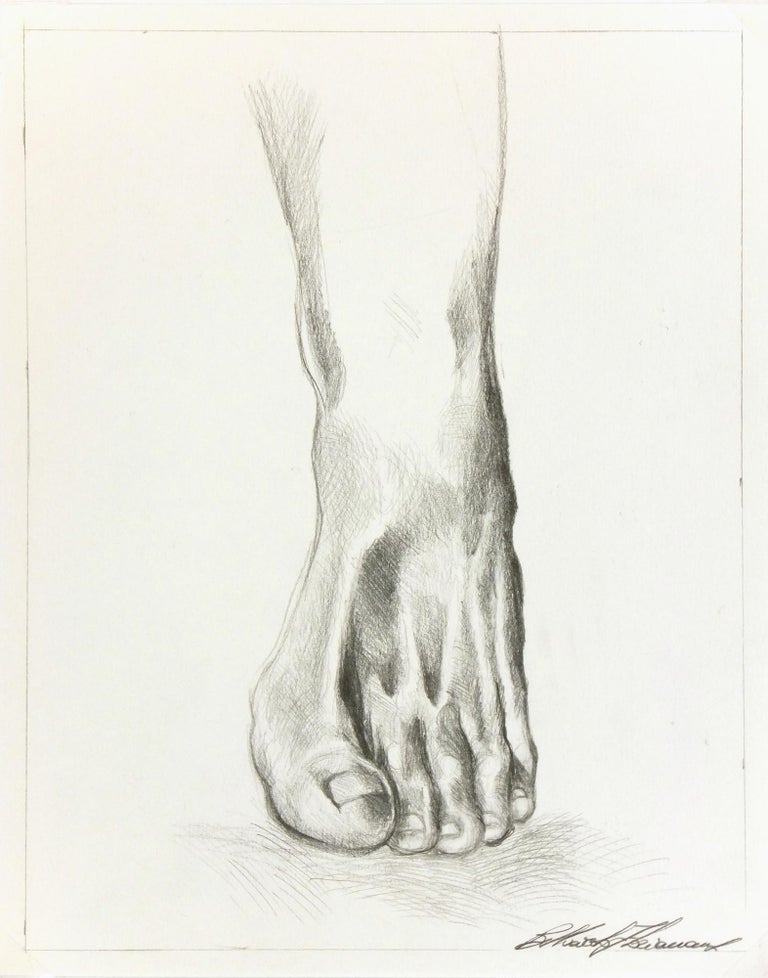 Pencil Sketches Of Feet