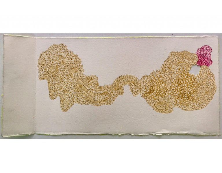 Curra Rueda - Resistance Prayer, lines, red, black and white, infinity ...