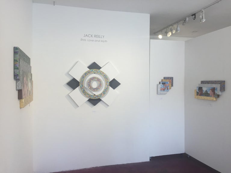 Jack Reilly - Jack Reilly, Circles of Time, Mixed Media, Abstract ...