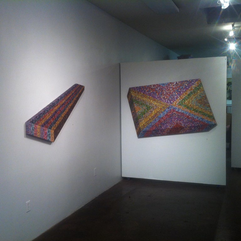 Jack Reilly - Jack Reilly, Primary Unit with Double Diagonals, Acrylic ...