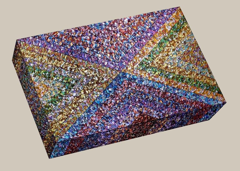 Jack Reilly - Jack Reilly, Primary Unit with Double Diagonals, Acrylic ...