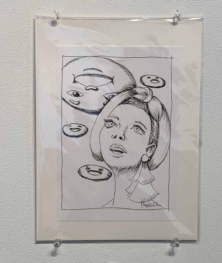 Carol Powell - Space Age Donut Sketch For Sale at 1stDibs
