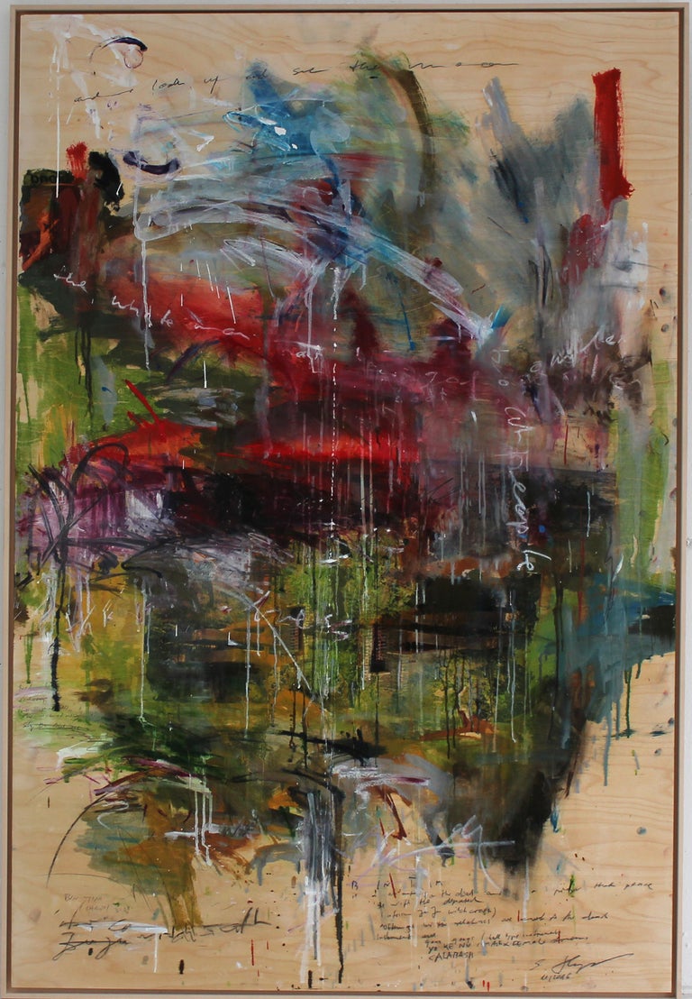 Stefan Heyer - Falling Water, Stefan Heyer, Abstract Collage, Mixed ...