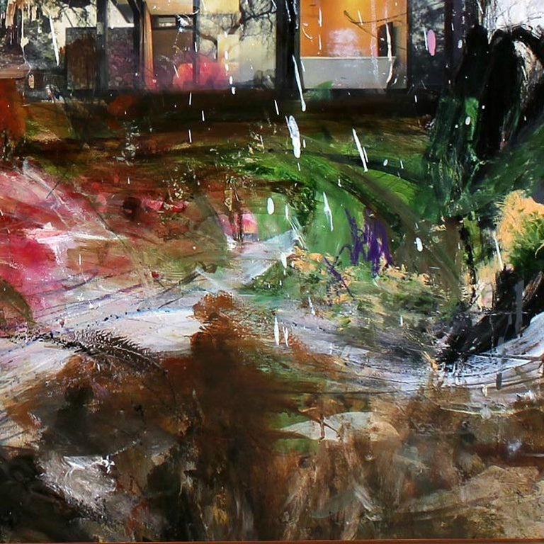 Stefan Heyer - The River, Collage, Stefan Heyer, Contemporary Painting ...