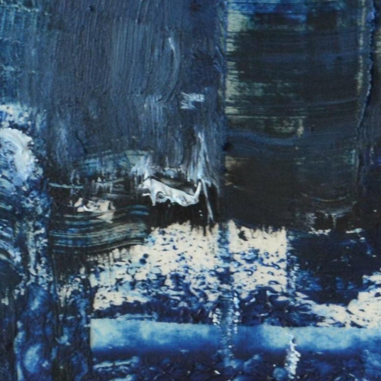 Rolando Duartes - Unknown City, Contemporary Abstract Oil Painting ...