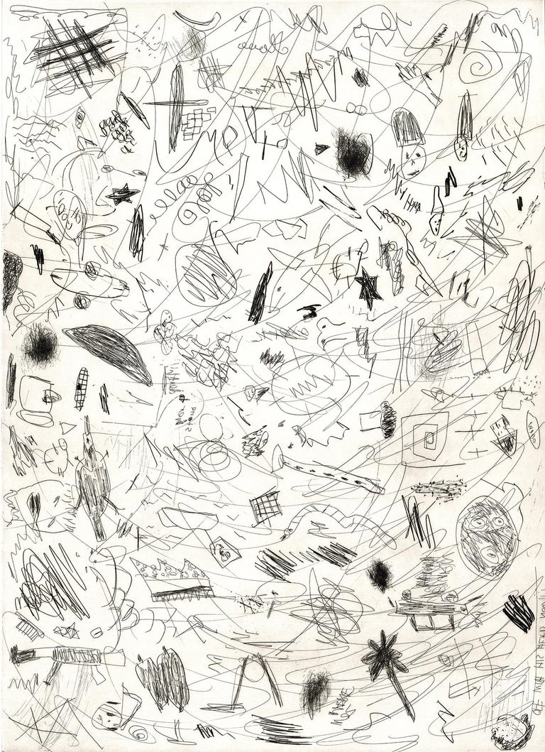 Bobby Dowler - Etching, 2014. Line etching, 70 x 50cm, limited edition ...