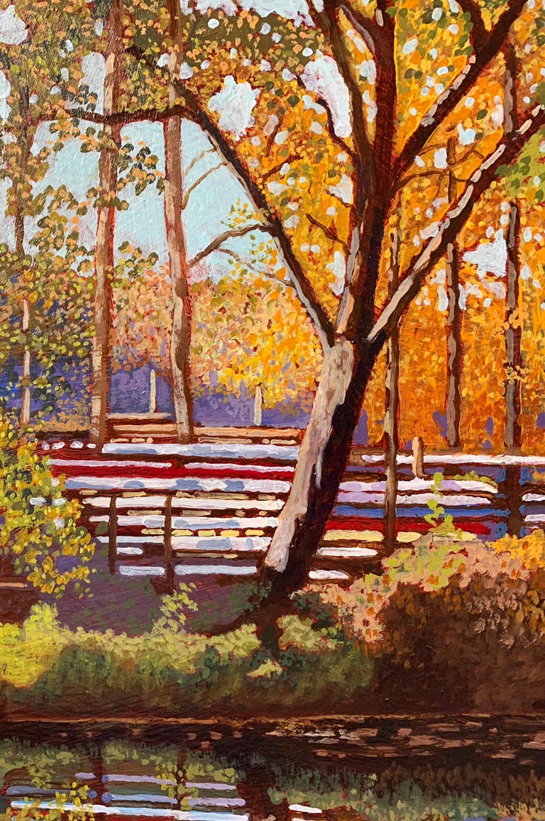 Jan Lipes - Jan Lipes, "Lewis Island" , Oil on Canvas, 2002 at 1stDibs