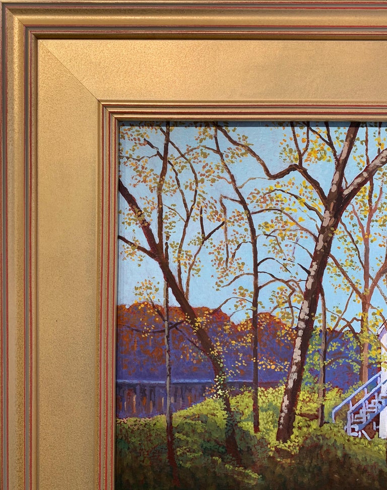 Jan Lipes - Jan Lipes, "Lewis Island" , Oil on Canvas, 2002 at 1stDibs