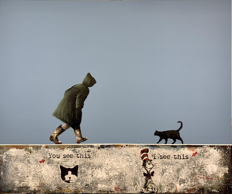 Steve Johnston - You see this - Oil Painting by Scottish Artist For ...