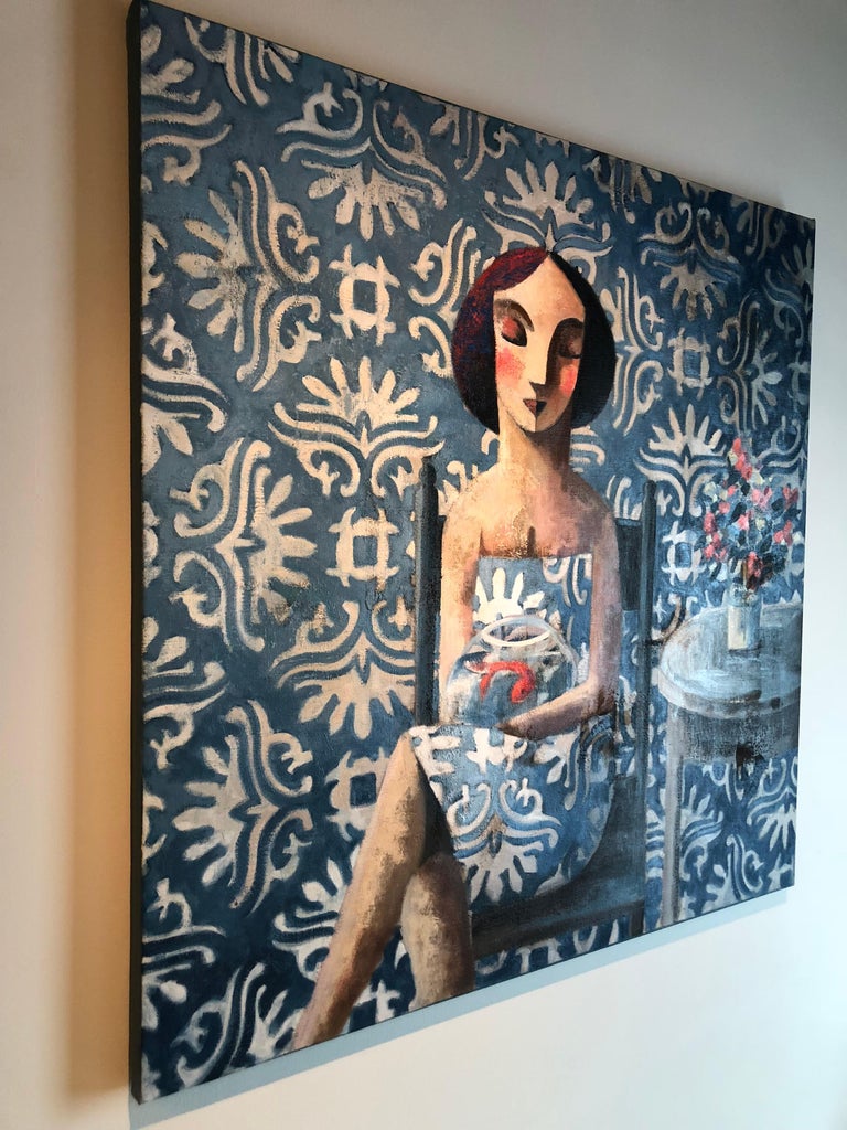 Didier Lourenço - Blue Siesta For Sale at 1stDibs