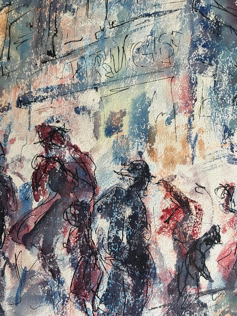 William Arthur Lewis - William Arthur Lewis "Fall Rains, 1954" Street ...