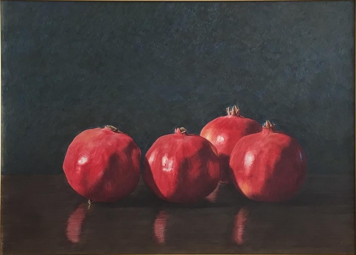 Robert Dodge - Robert Dodge 'Pomegranates' Large Contemporary ...