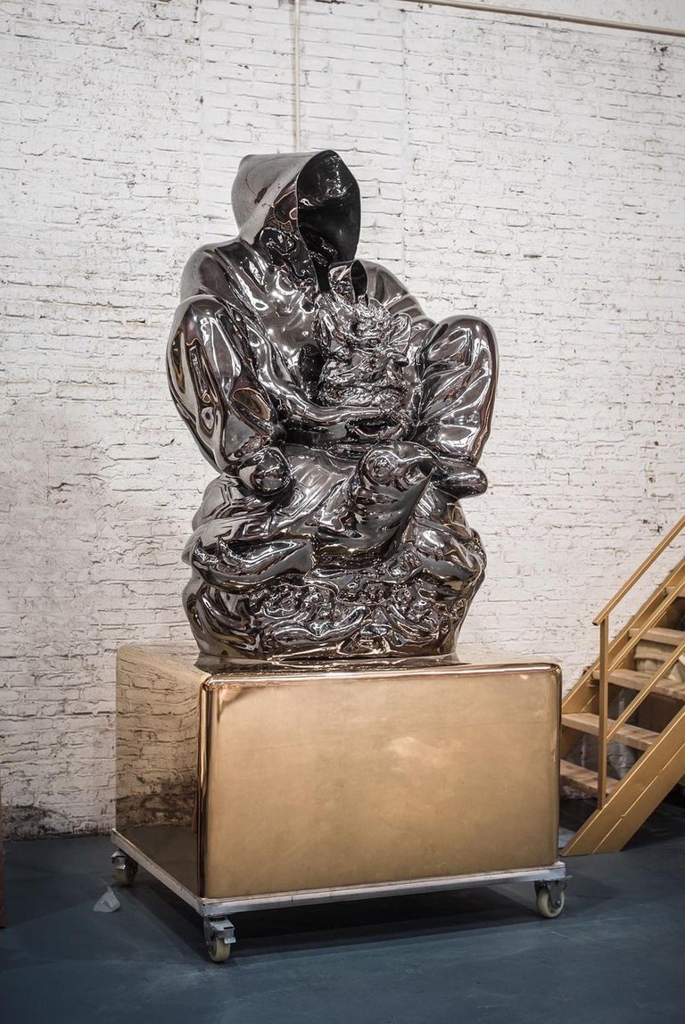 Huang Yulong - "Pagoda" Stainless steel sculpture Edition 3/3 by Huang ...