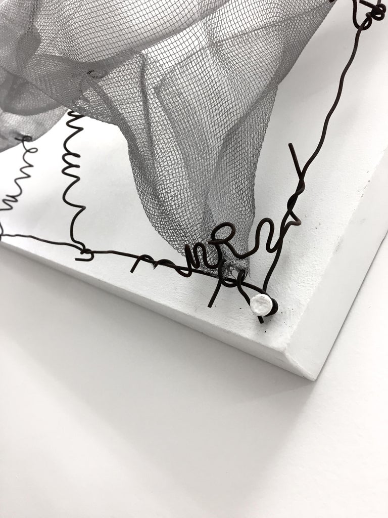 Melanie Newcombe - "SUPINE" Wall Sculpture 50" x 30" x 10" inch by ...