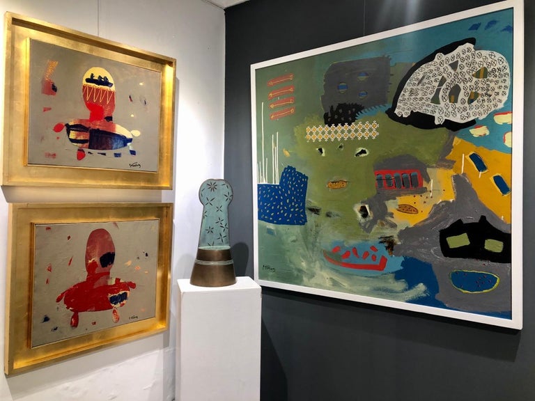 Maged Mekhail - "Ward" Bronze Sculpture 22" x 11" x 11" inch by Maged ...