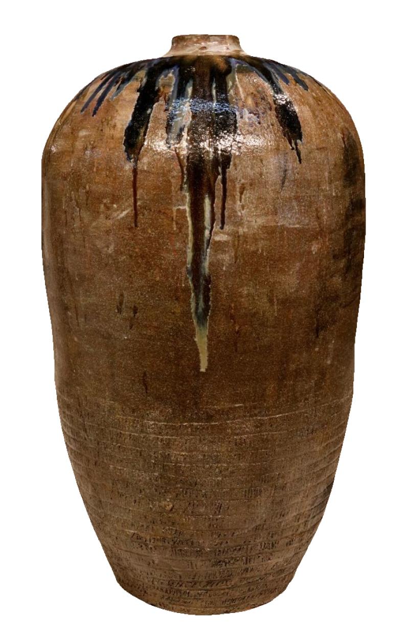 Mark Wade - Large Ceramic Primitive Pot - Hand Built with the Coil ...