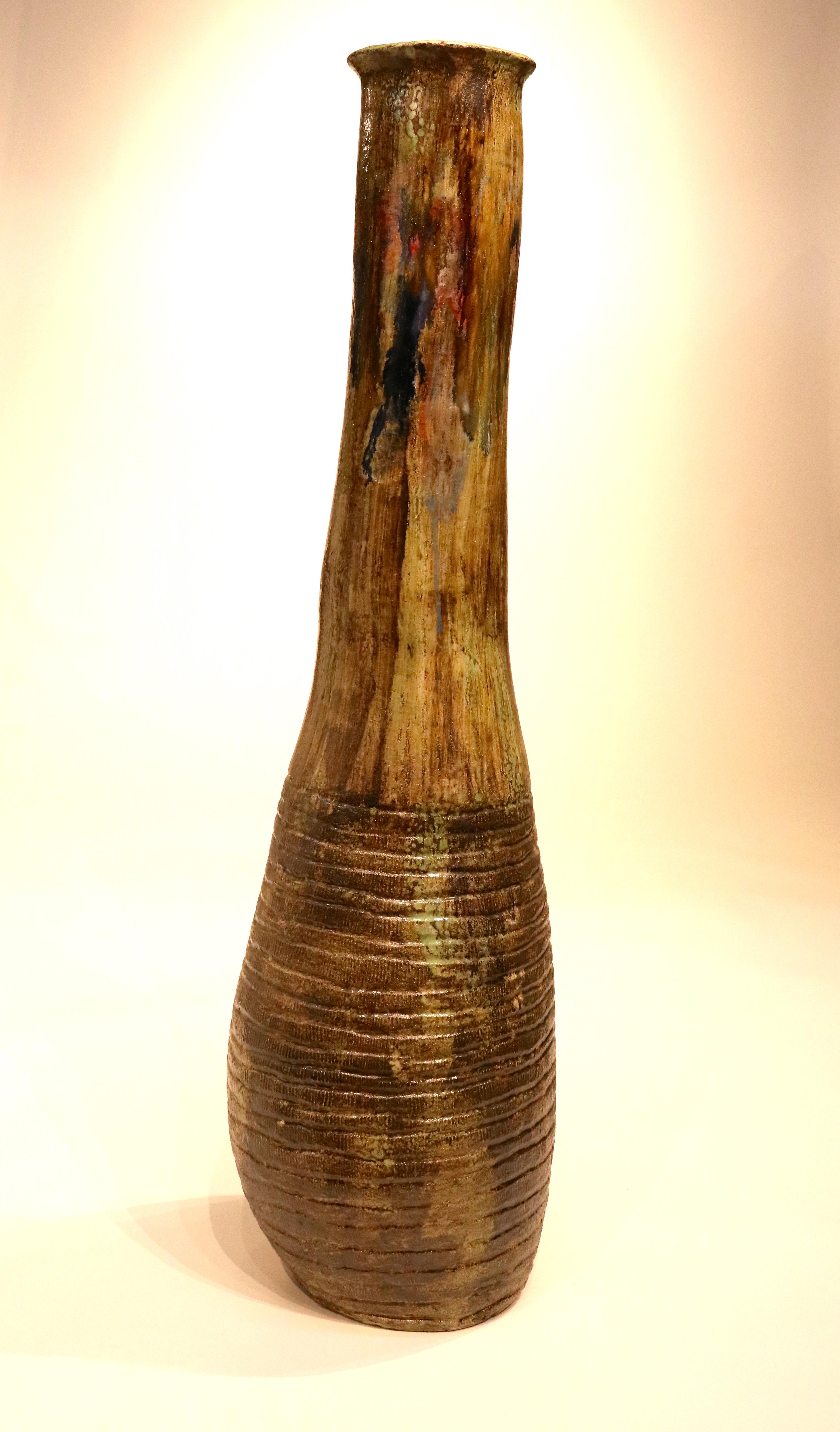 Mark Wade - Abstract Primitive Sculpture Art - Large Ceramic Pottery ...