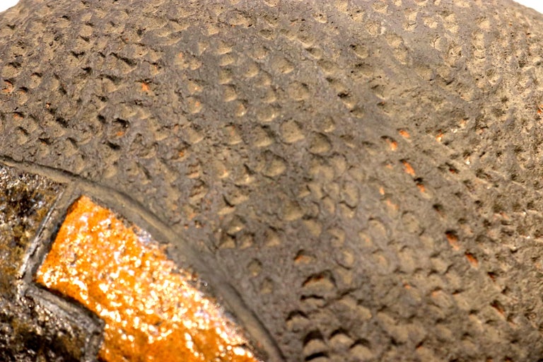 Mark Wade - Abstract Primitive Sculpture Art - Large Ceramic Red Clay ...