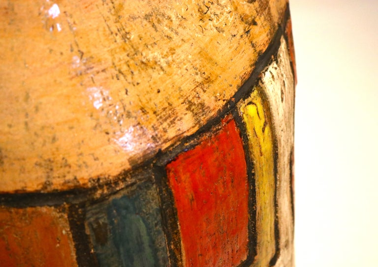 Mark Wade - Abstract Primitive Pottery - Large Ceramic Pot Sculpture ...