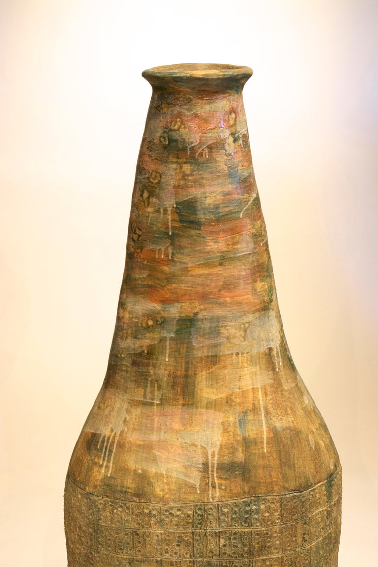 Mark Wade - Abstract Primitive Sculpture Art - Large Ceramic Pottery ...