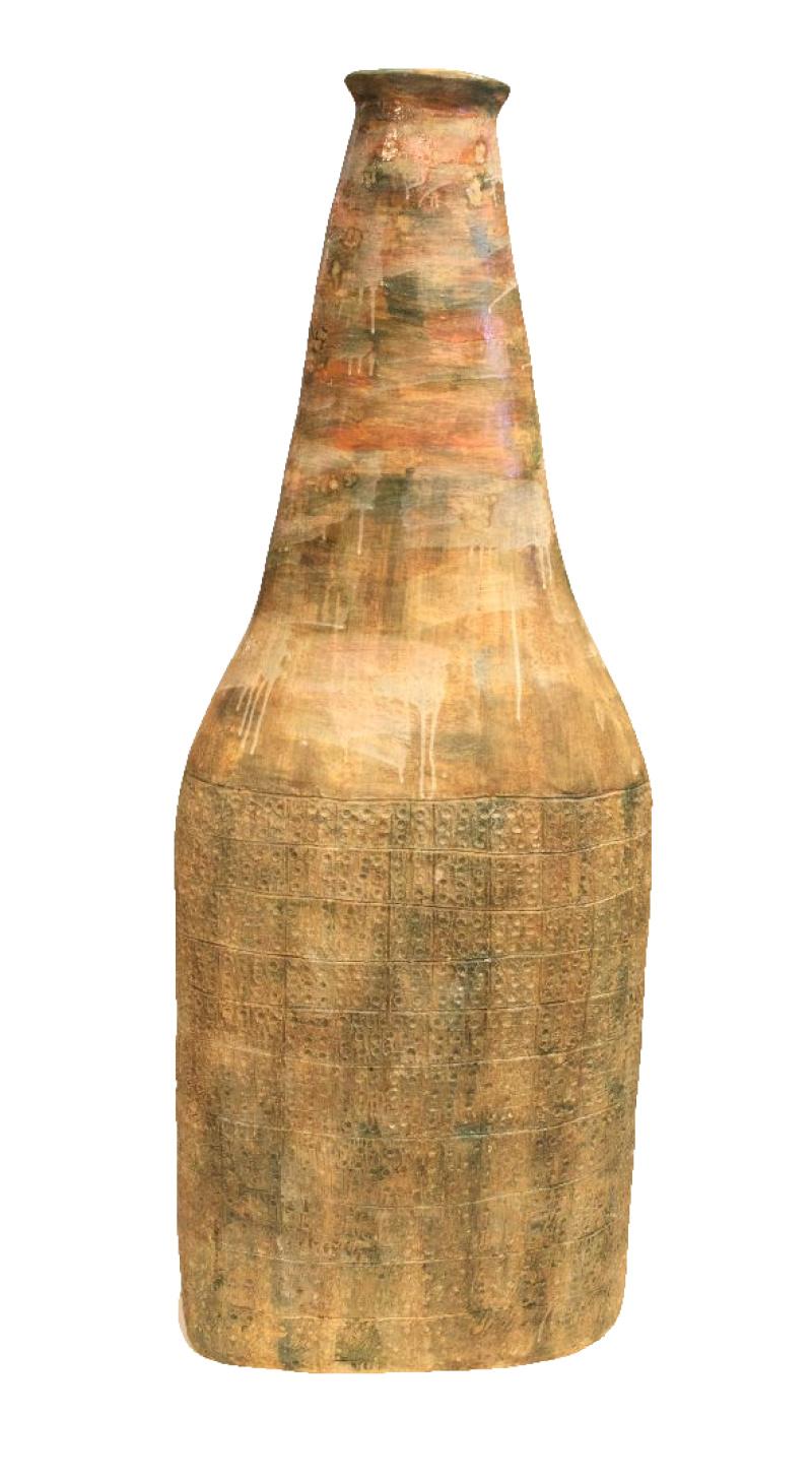 Mark Wade - Abstract Primitive Sculpture Art - Large Ceramic Pottery ...