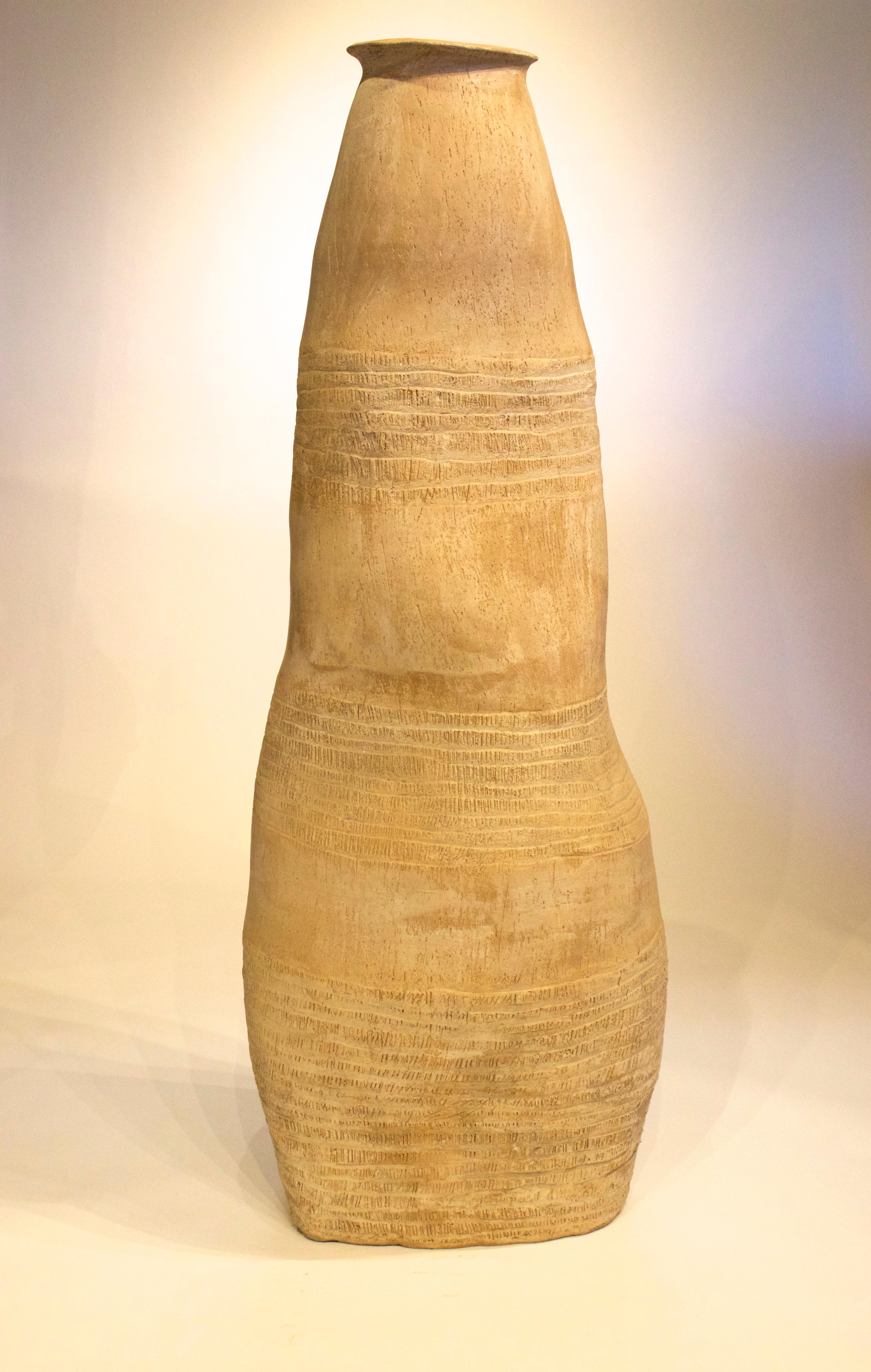 Mark Wade - Large Primitive Ceramic Pottery - Low Fired - Sculpture Art ...