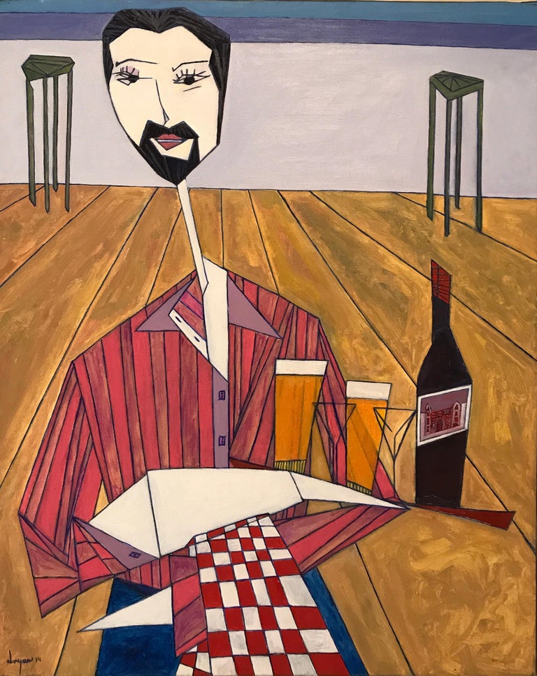 Abraham Dayan - French Contemporary Art by Abraham Dayan - Le Garçon de ...