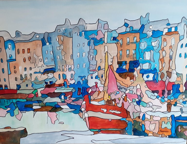 Joël Fougman - French Contemporary Art by Joël Fougman - Vieux Port à ...