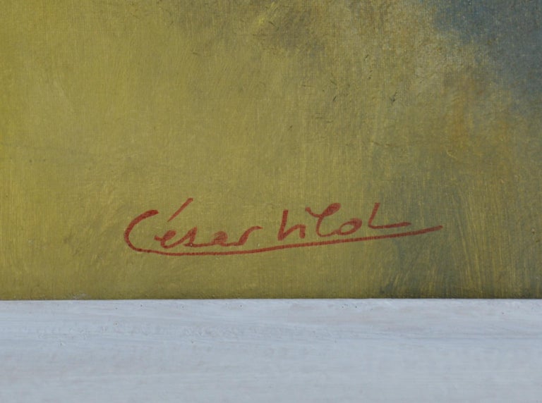 Cesar Vilol - Cesar Vilol, Ballerina, Oil on Canvas, Circa 1925 at 1stDibs