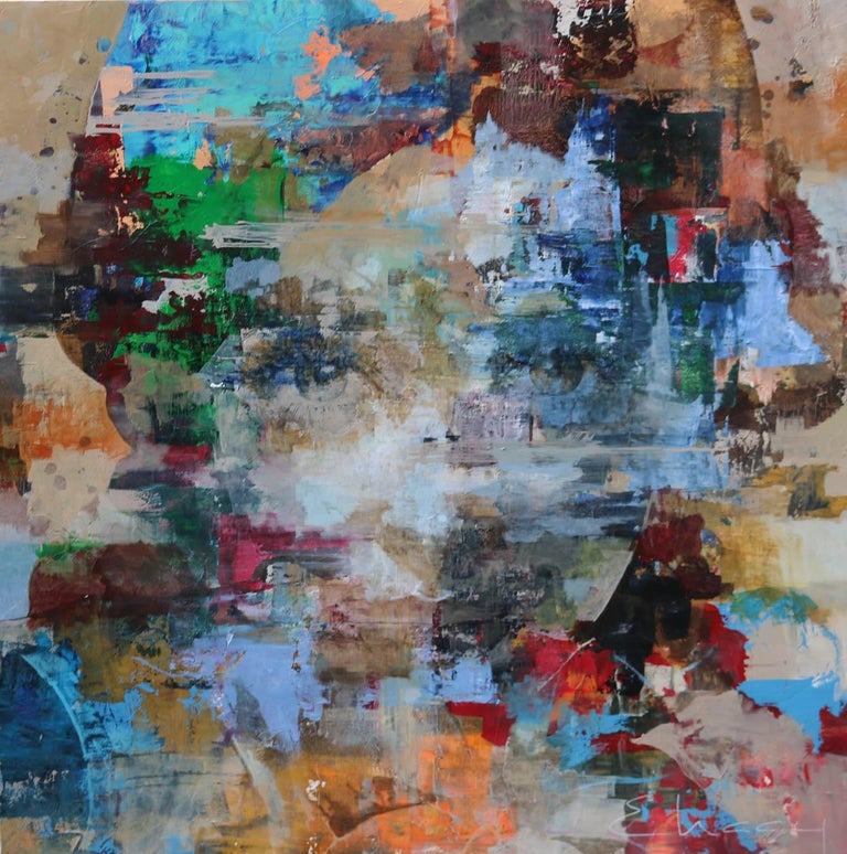 Edo Kaaij - Cortex - 21st Century, Contemporary, Figurative, Abstract Painting, Portrait For ...